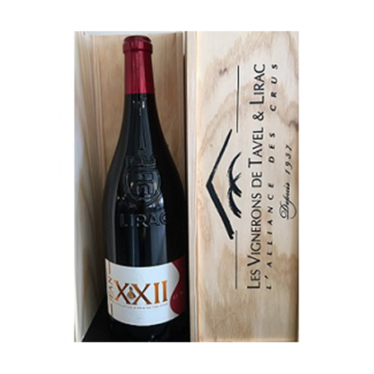 LIRAC Jean XXII MAGNUM rouge– Cave des Vignerons de Tavel & Lirac
